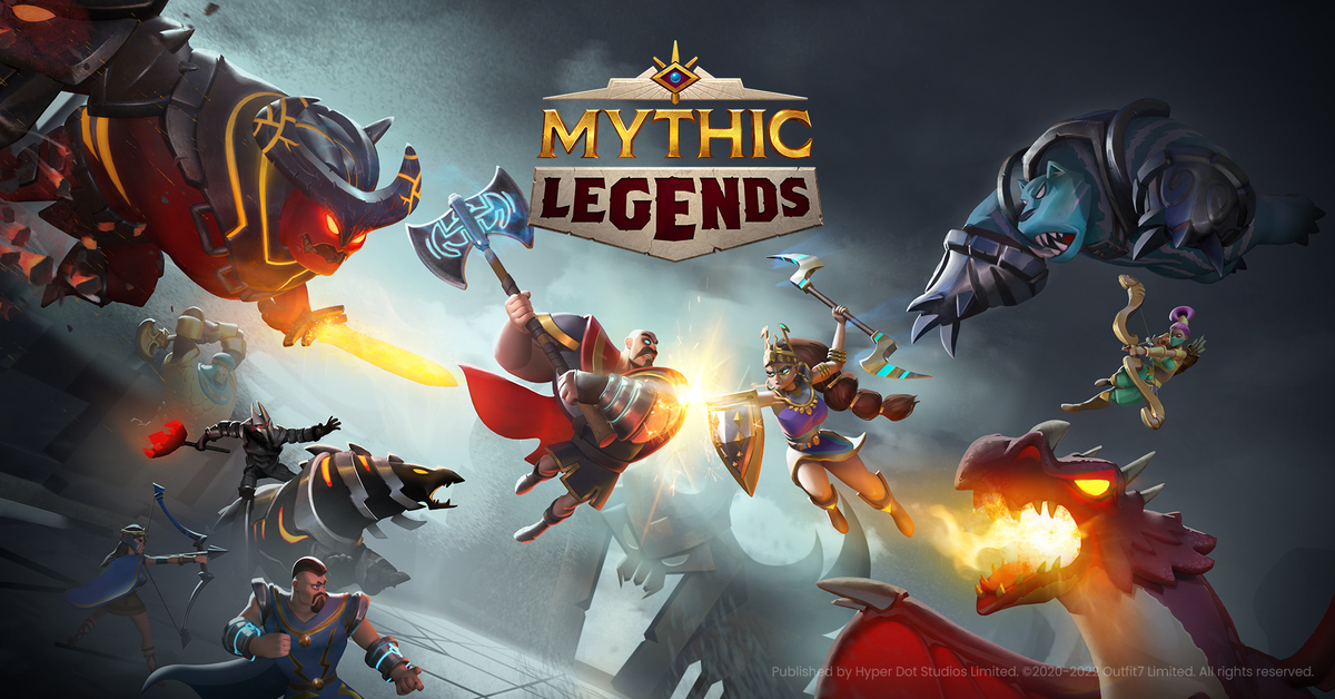It’s Time To Enter the Arena in Mythic Legends - Outfit7