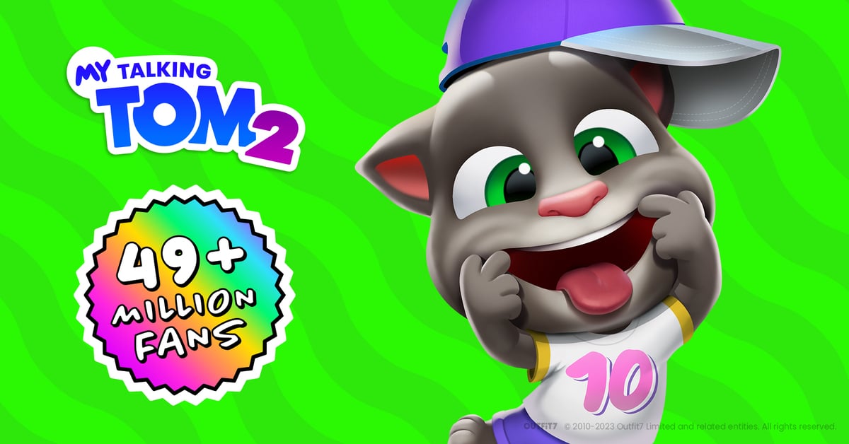 My Talking Tom Celebrates His Birthday with 49 Million Fans! - Outfit7