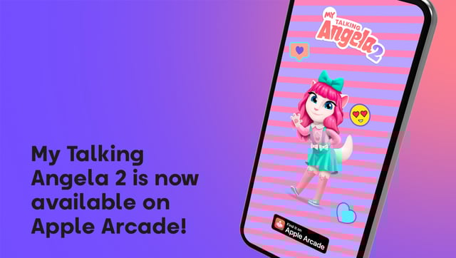 My Talking Angela 2: Now Available on Apple Arcade! | Outfit7