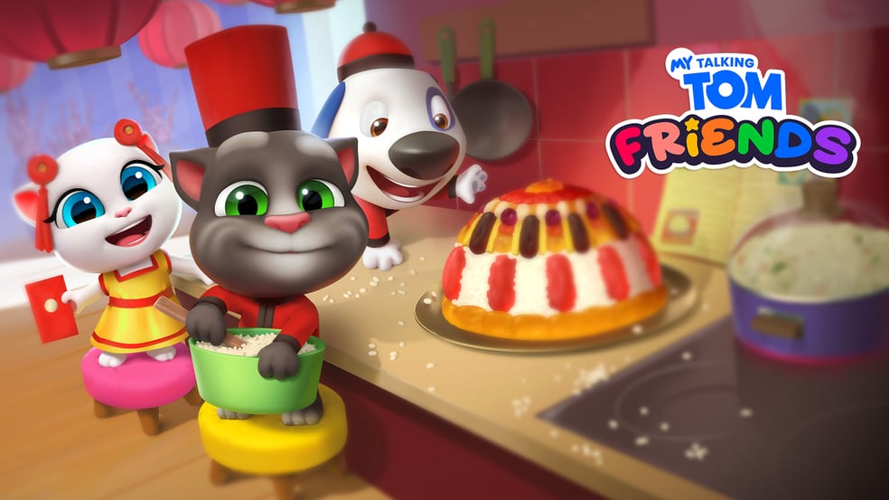 The Year of the Dragon Comes to Talking Tom & Friends | Outfit7